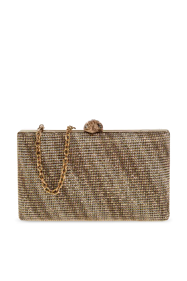 Kurt Geiger Crystal Kensington" Clutch - Gold