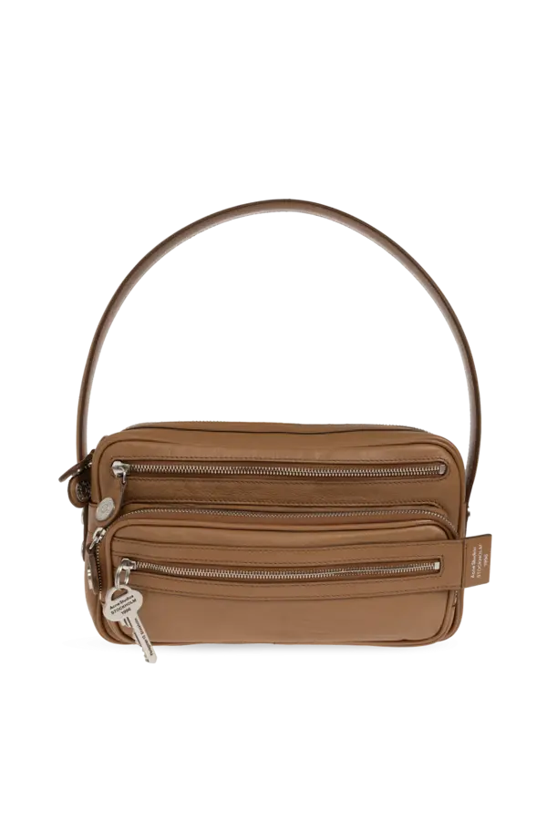 Acne Studios Calfskin Leather Bag - Brown