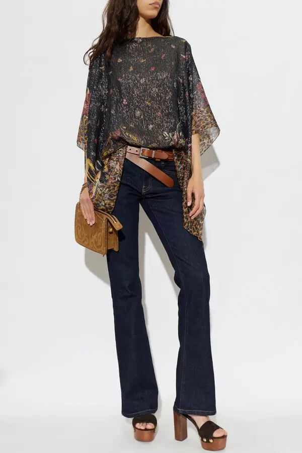 Etro Silk Poncho