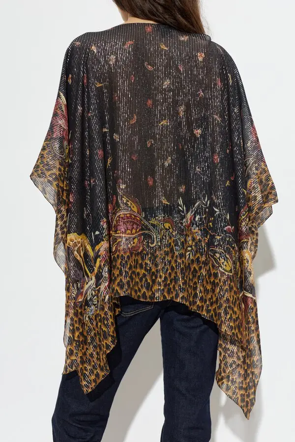 Etro Silk Poncho