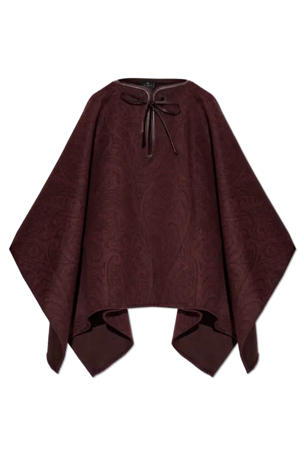 Etro Wool Poncho