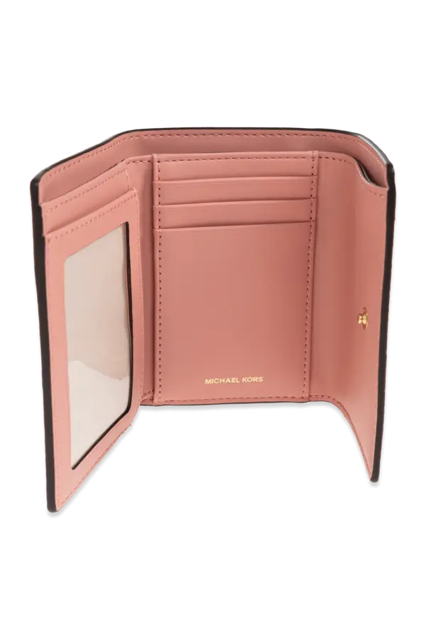 Michael Kors Leather Wallet With Logo
