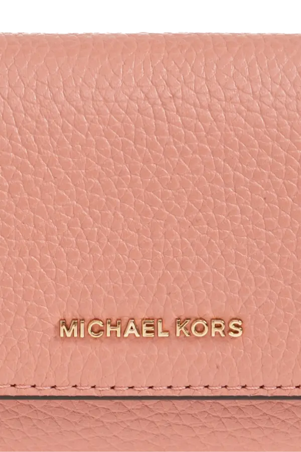 Michael Kors Leather Wallet With Logo