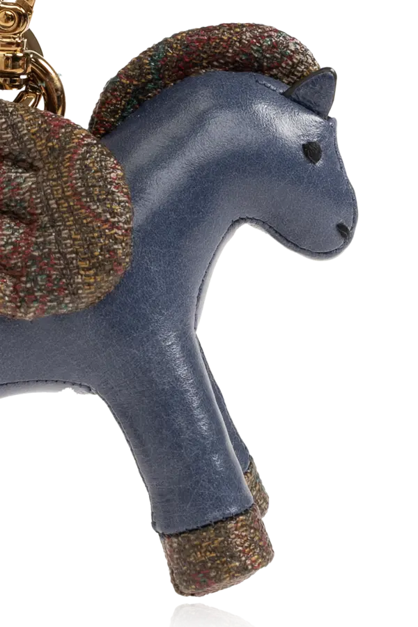 Etro Pegaso-shaped Keychain