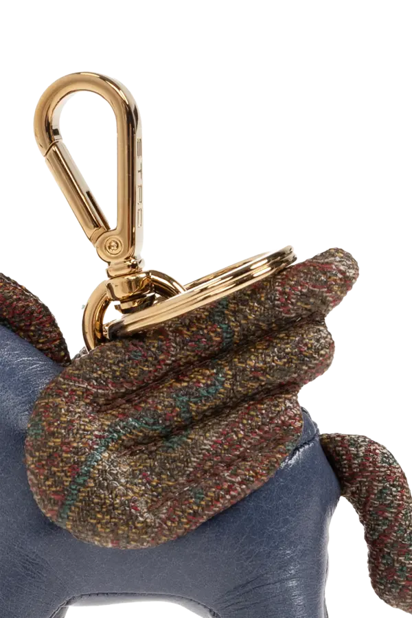 Etro Pegaso-shaped Keychain