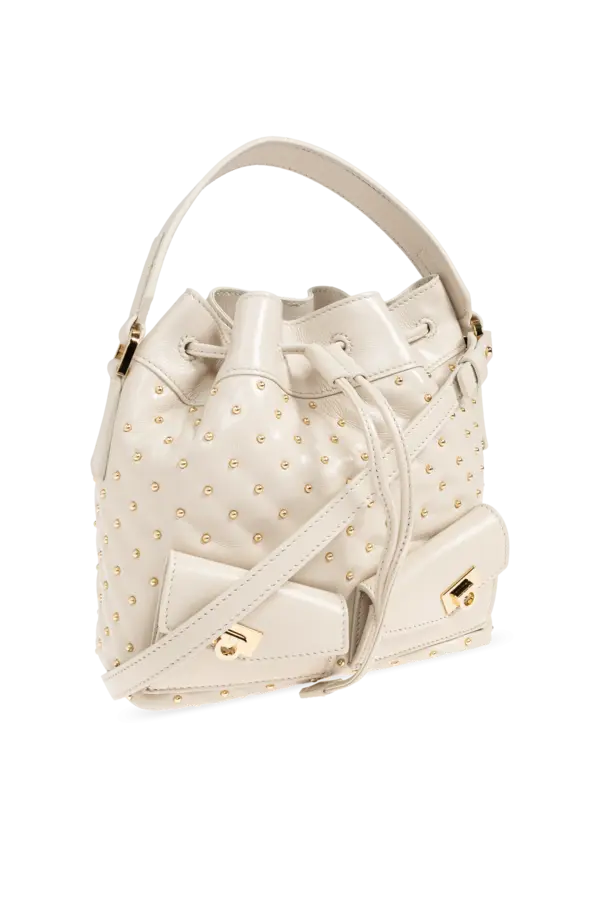 FERRAGAMO Leather "drawstring" Bag