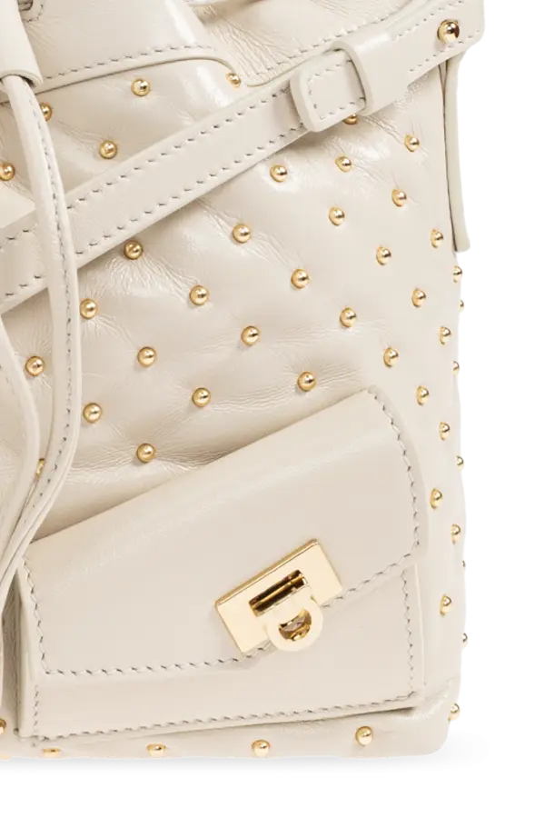 FERRAGAMO Leather "drawstring" Bag