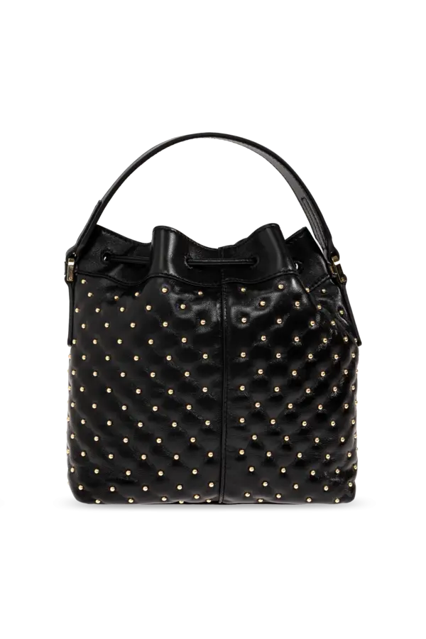 FERRAGAMO Leather Bag `drawstring