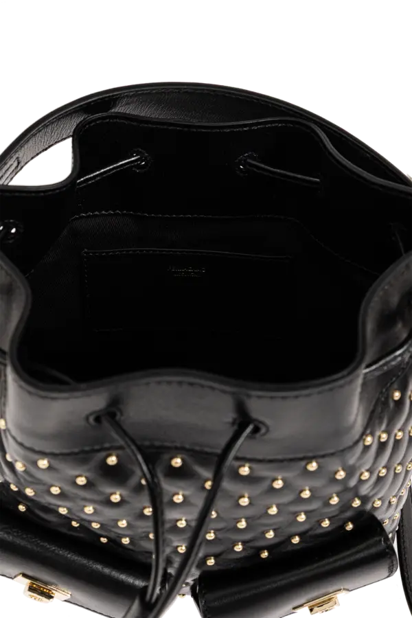 FERRAGAMO Leather Bag `drawstring