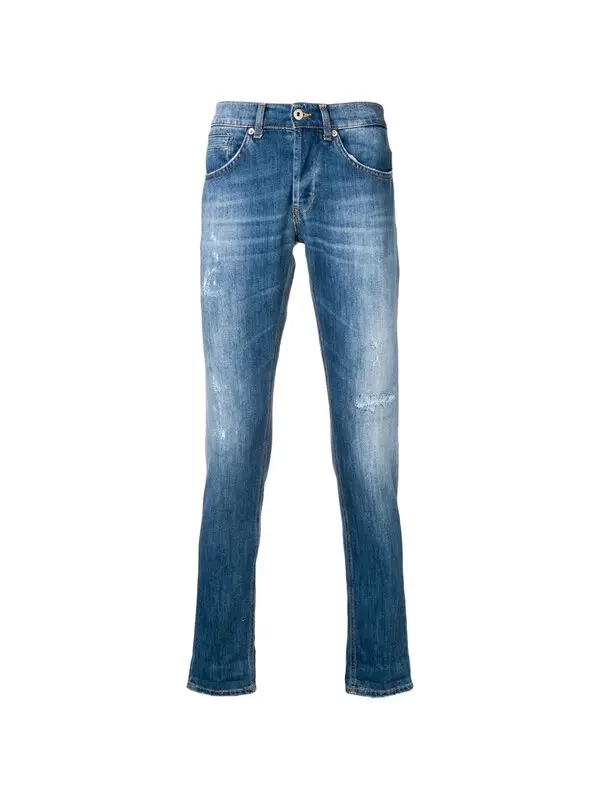 DONDUP Slim-fit Distressed Jeans