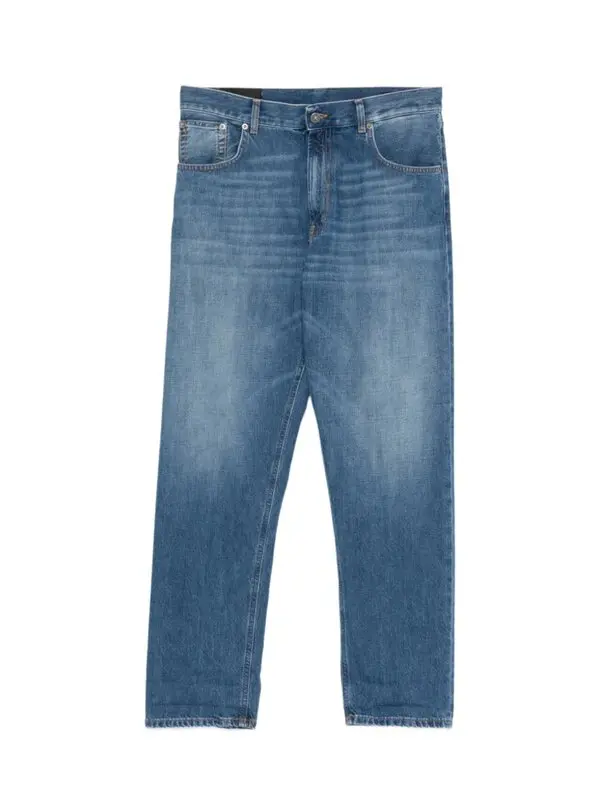 DONDUP Classic Slim Fit Jeans - Navy