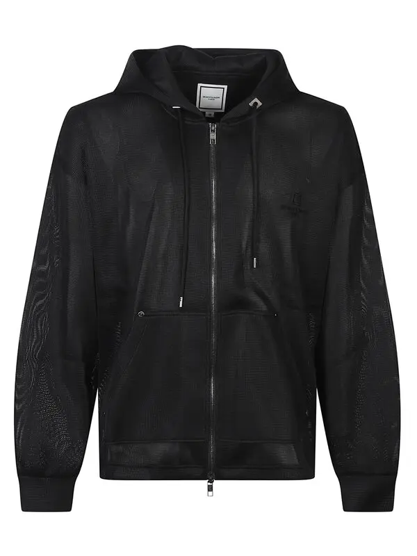 WOOYOUNGMI Zipped Hoodie - Black