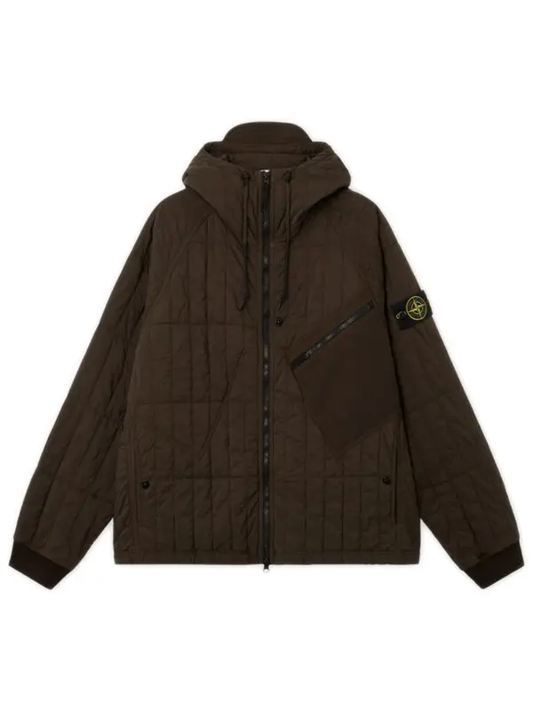 Stone Island Technical Stretch Polyamide Jacket - Marrone