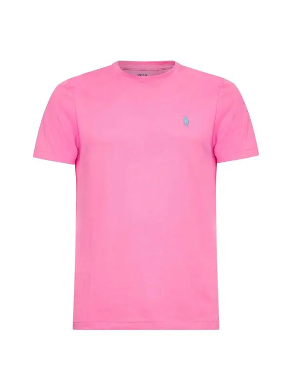 Ralph Lauren Classic Cotton Crewneck T-shirt - Pink