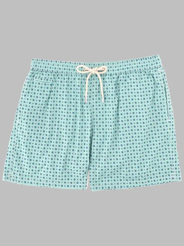 MC2 SAINT BARTH Printed Swim Trunks - Green