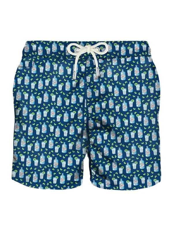 MC2 SAINT BARTH Mini Classic Swim Shorts - Navy