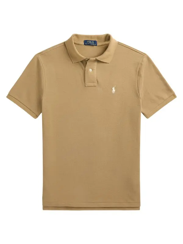 Ralph Lauren Classic Cotton T-shirt Relaxed Fit - Beige