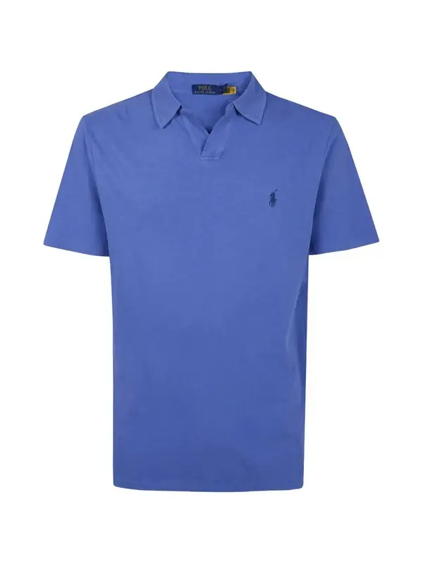 Ralph Lauren Classic Fit Short Sleeve Polo Shirt - Light Blue