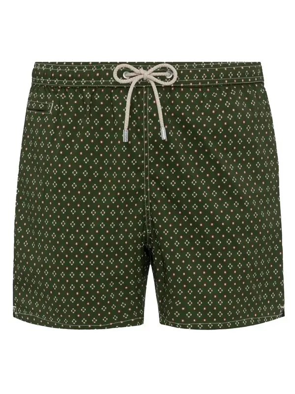 MC2 SAINT BARTH Coastal Vibes Mini Shirt - Green