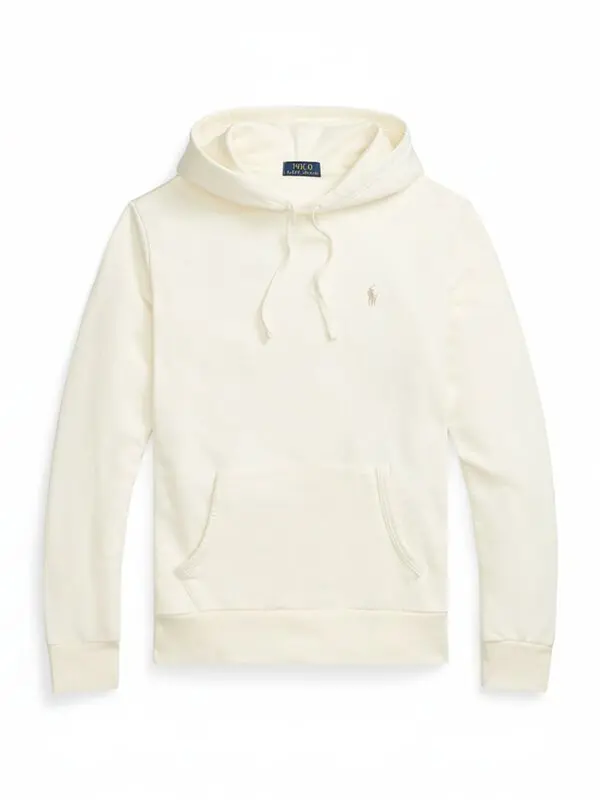 Ralph Lauren Fleece Pullover Hoodie - Ivory