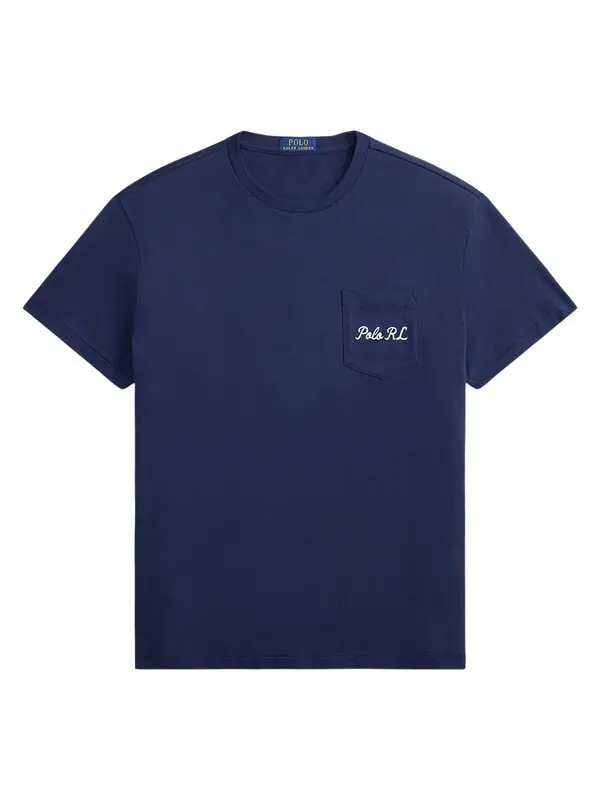 Ralph Lauren Classic Fit Cotton Polo For - Navy