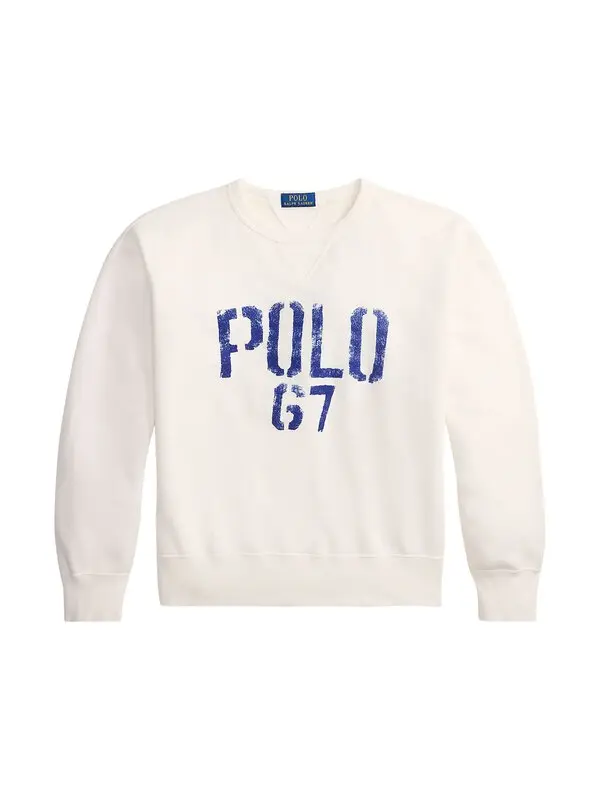Ralph Lauren Crew Neck Sweatshirt - White