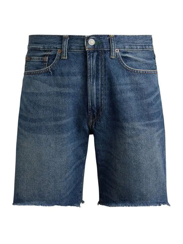 Ralph Lauren Distressed Denim Cutoff Shorts