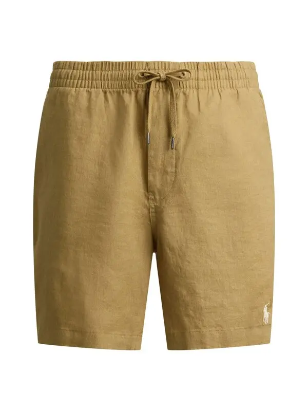 Ralph Lauren Classic Linen Trousers For Lightweight & Natural Fit - Beige