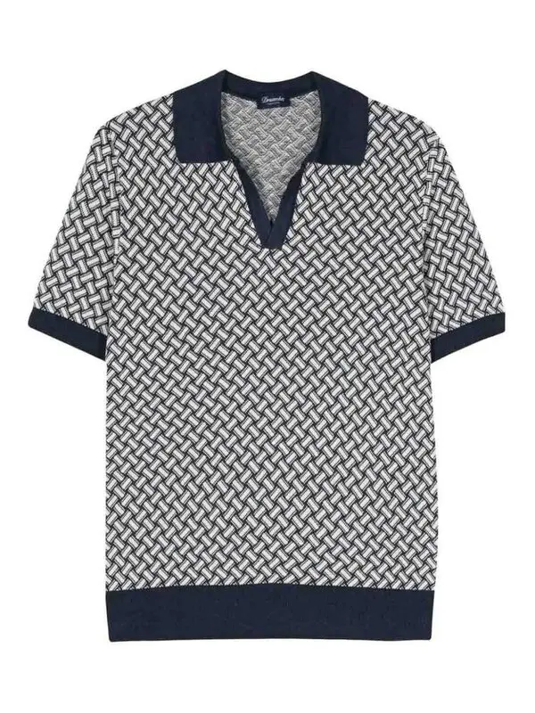 DRUMOHR Classic Mini T-shirt For - Navy