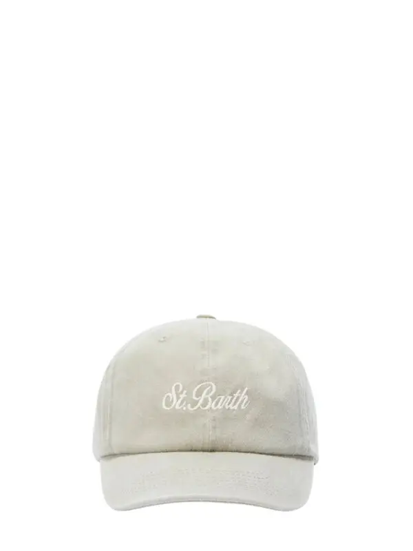 MC2 SAINT BARTH Embroidered Baseball Cap - Beige