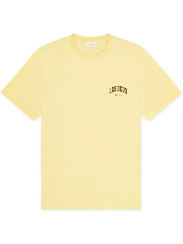 LES DEUX Mini Organic Cotton T-shirt For Ss26 Collection - Yellow