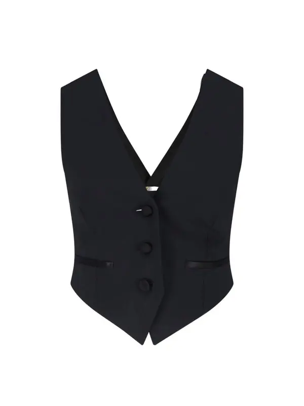 DONDUP Wool-blend Tailored Vest
