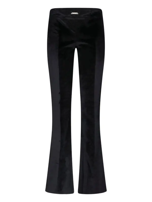 DONDUP Stretch Cotton-viscose Tailored Trousers - Black