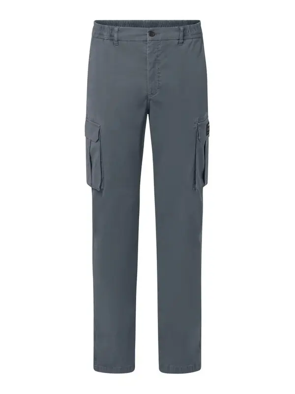 ECOALF Cargo Trousers With Sustainable Blend - Grey