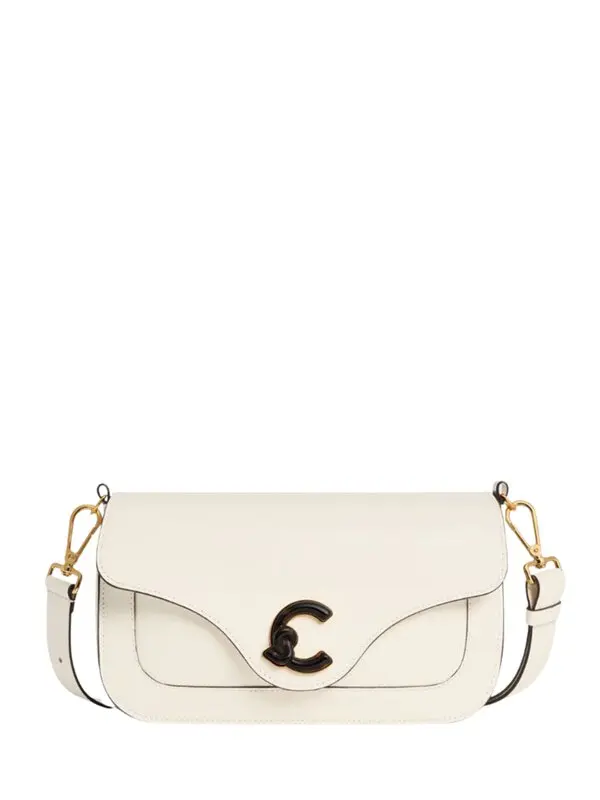 COCCINELLE C-me Shoulder Bag - White