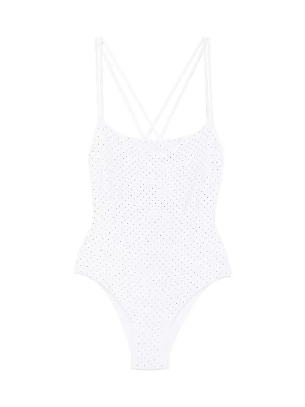 FISICO Elegance Mini Dress For Summer 2025 Collection - White