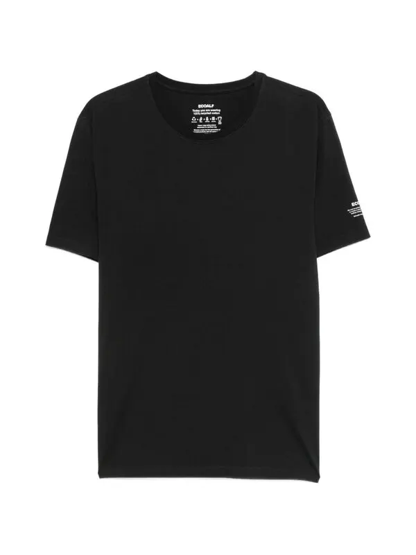 ECOALF Eco-friendly Cotton Tee For Him - Black