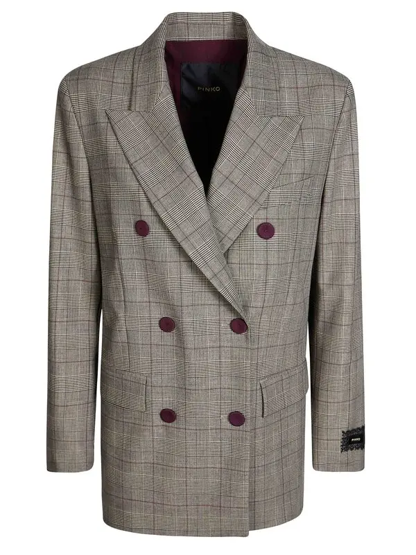 Pinko New Guinethestane Wool Jacket For