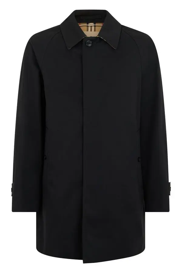 Burberry Classic Short Trench Jacket - Black