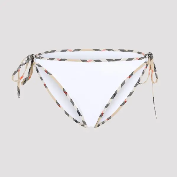 Burberry Starla Bikini Bottom - White