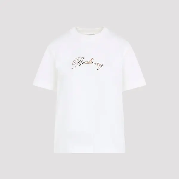 Burberry Frankie Cotton T-shirt - White