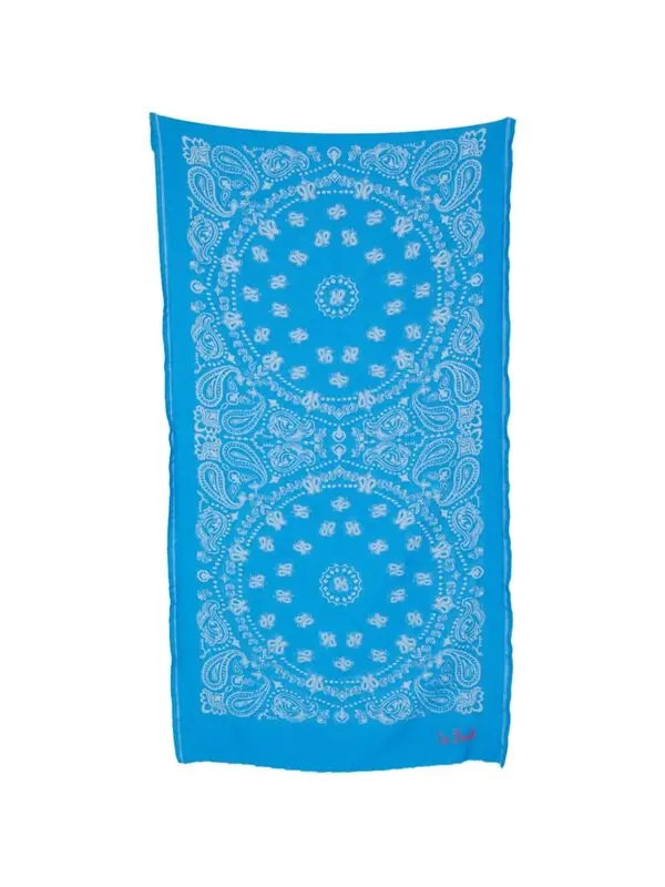 MC2 SAINT BARTH Mini Cotton Shirt - Light Blue