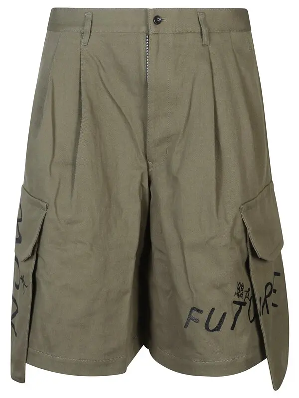 Comme Des Garçons Casual Shorts For - Kaki