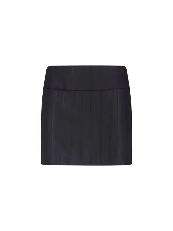 DONDUP Mini Skirt - Black