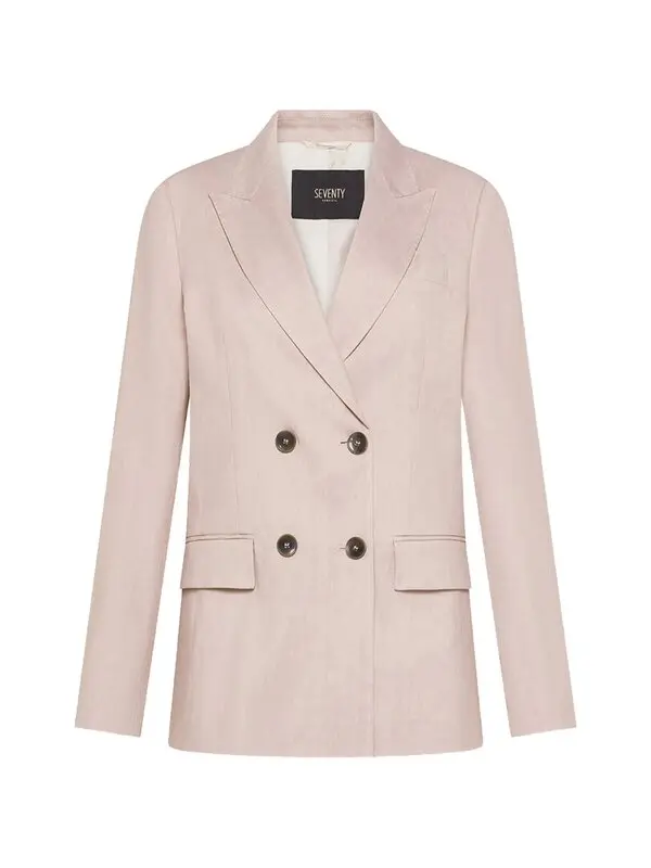 Seventy Lightweight Mini Jacket For Ss26 - Pink