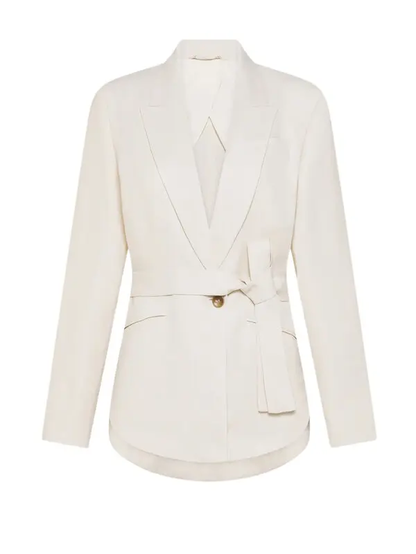 Seventy Tailored Button Fastening Notched Jacket
