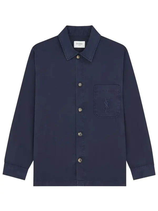 Saint Laurent Classic Utility Shirt For
