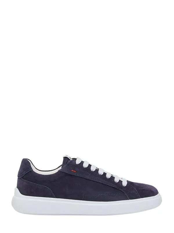 Peuterey Classic Leather Sneakers - Navy