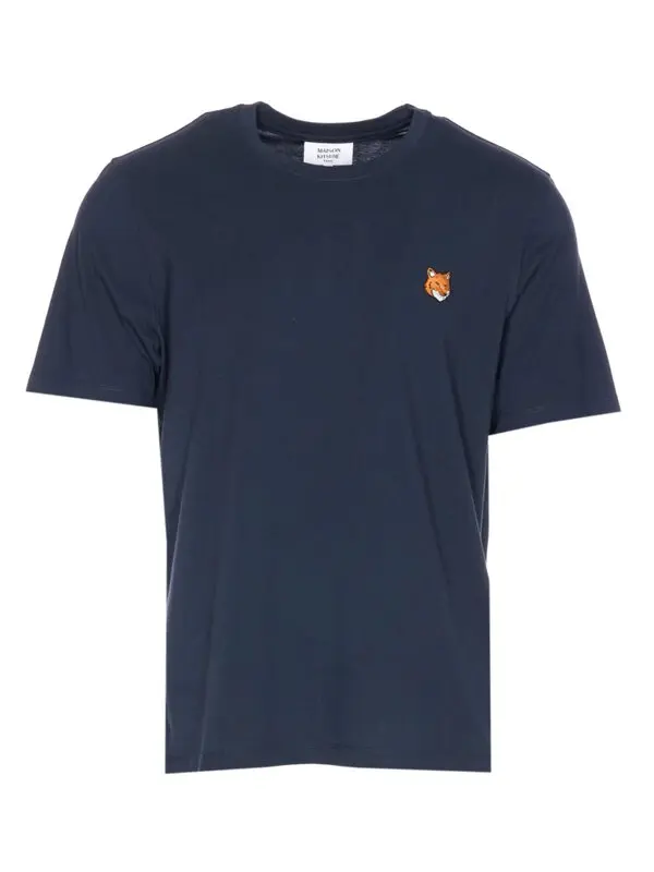Maison Kitsuné Classic Logo T-shirt For - Navy