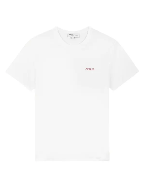Maison Labiche Embroidered Amour Graphic T-shirt